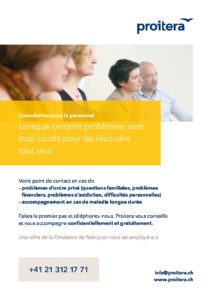 Proitera | Fondation de Nant